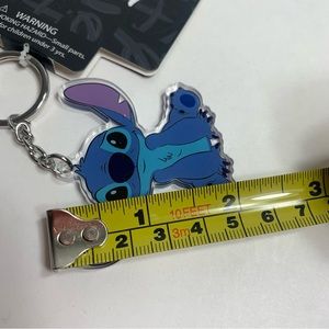 Disney | Accessories | Nwt Disney Stitch Keychain Plastic Keychain Of ...